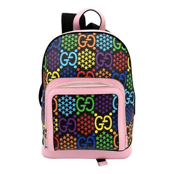 Gucci | Bags | Gucci Psychedelic Gg Supreme Monogram Canvas Backpack ...